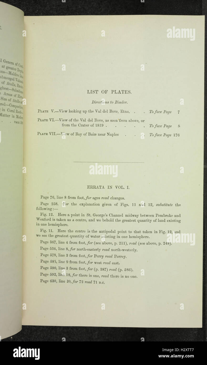 This geological text outlines fundamental principles of geology ...