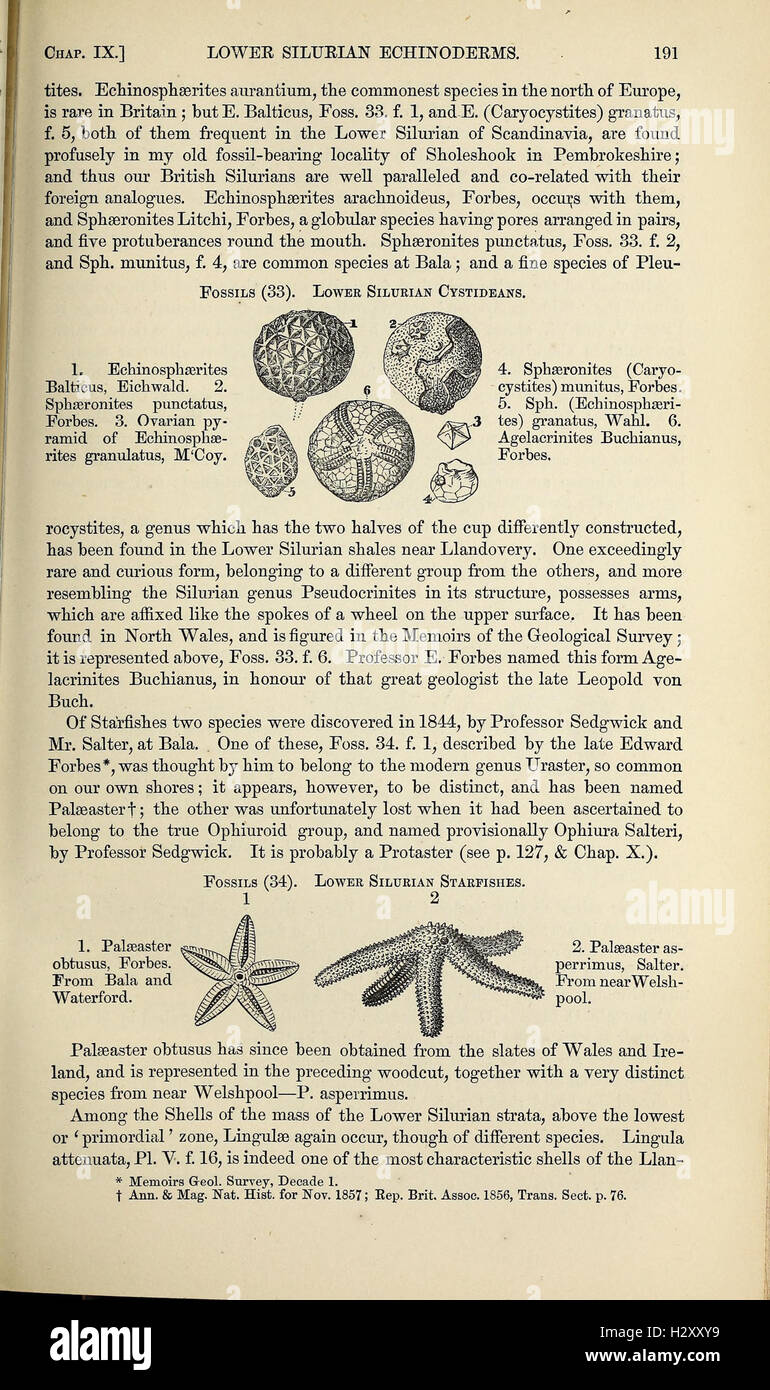 Siluria, a significant work on the study of Silurian geology and ...