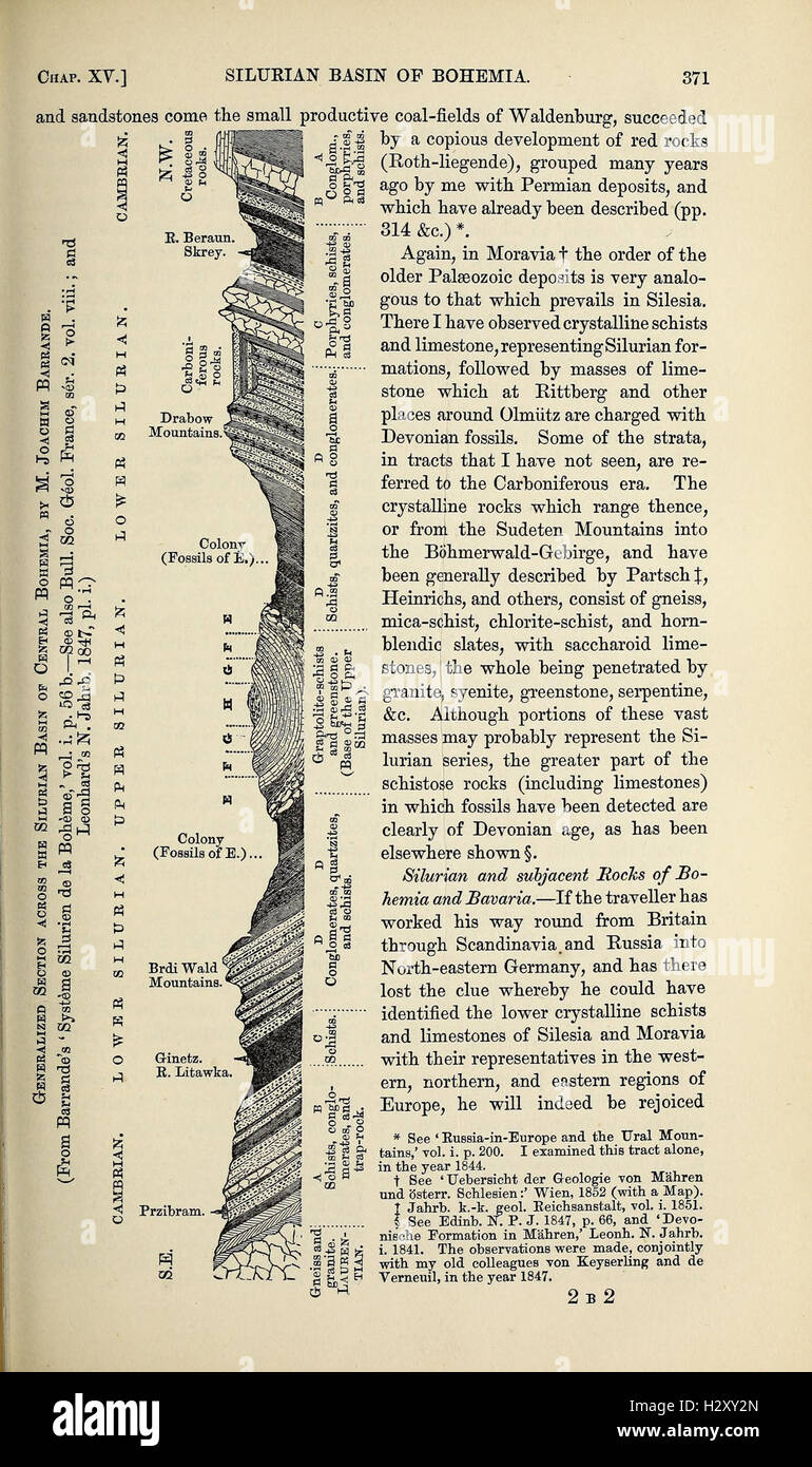An article from 'Siluria,' focusing on geological studies of Silurian ...