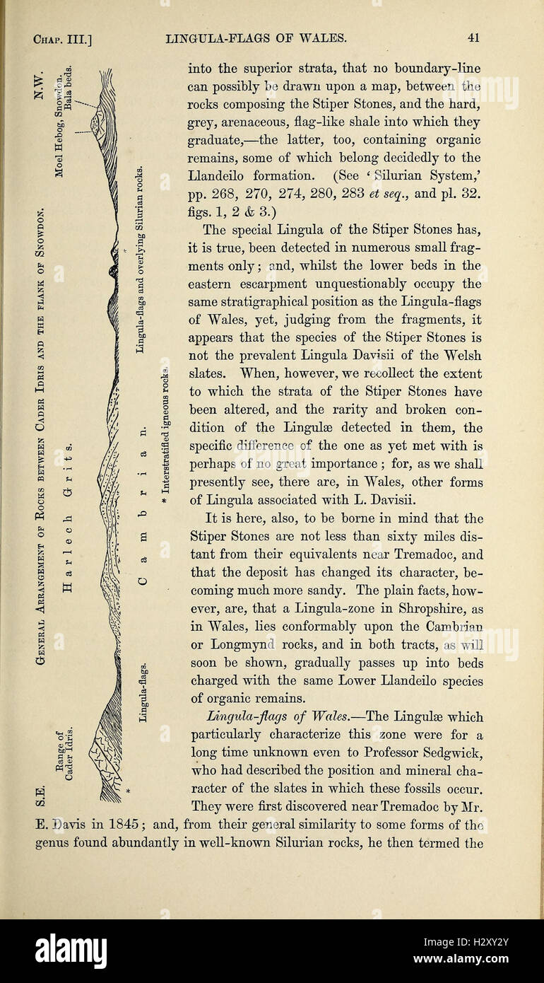 'Siluria' is a geological text discussing the Silurian period, its rock ...