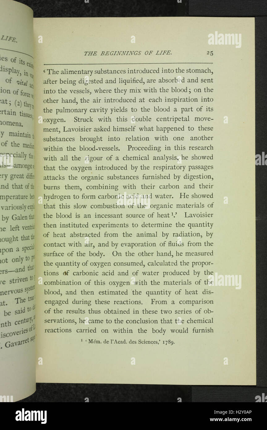 This work provides an exploration of the origins of life on Earth ...