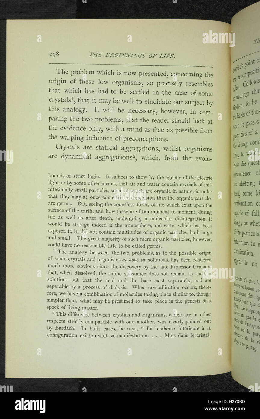 This work examines theories and studies related to the origins of life ...