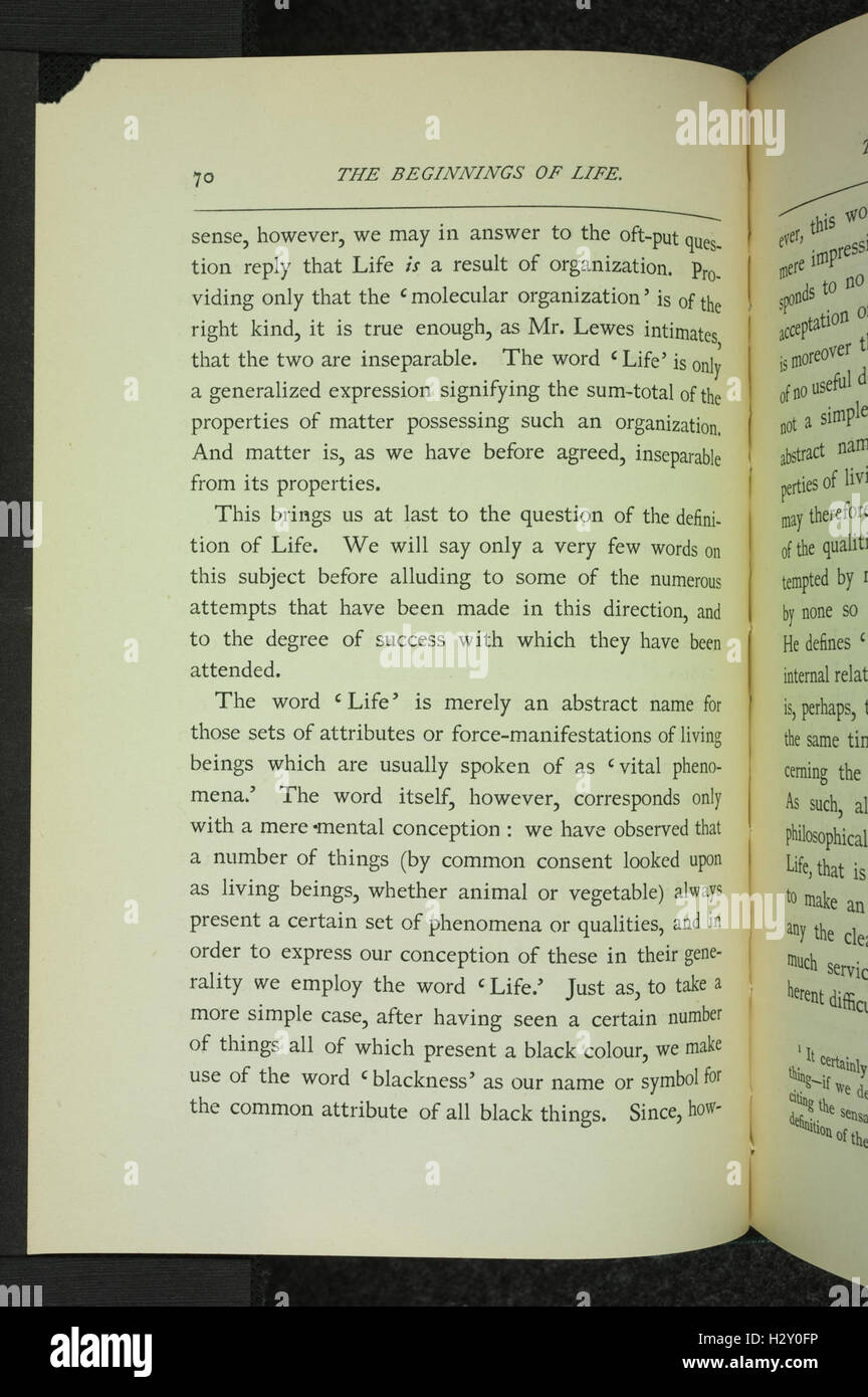 This work explores theories and research on the origins of life on ...
