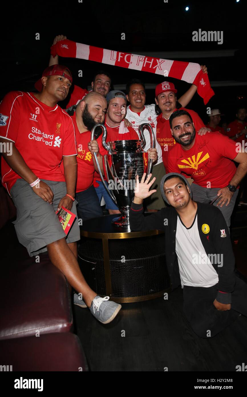 LFC Legends in Hollywood, hosted by TV presenter Peter Mcdowell ...