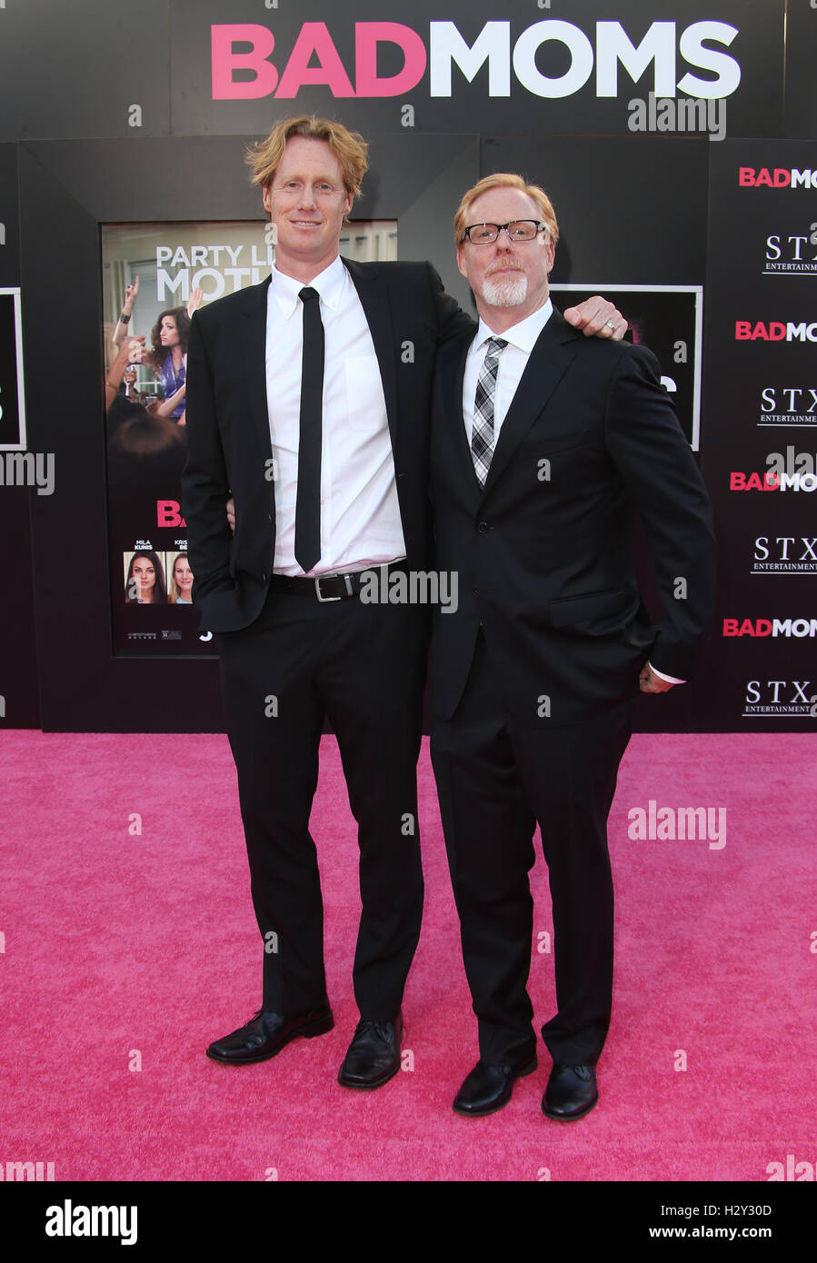 Los Angeles premiere of 'Bad Moms' - Arrivals Featuring: Jon Lucas ...