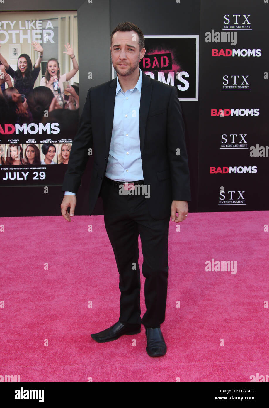 Los Angeles premiere of 'Bad Moms' - Arrivals Featuring: Billy ...