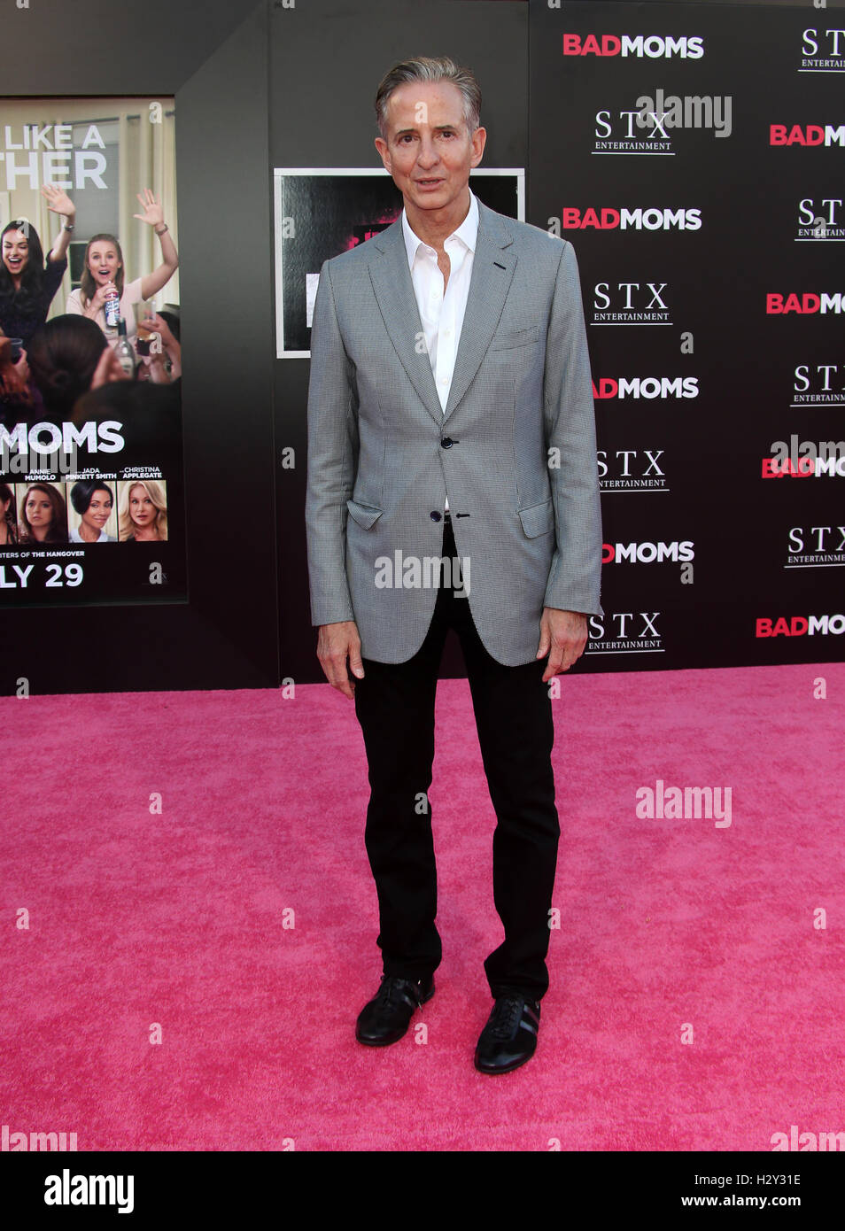 Los Angeles premiere of 'Bad Moms' - Arrivals Featuring: Bill Block ...