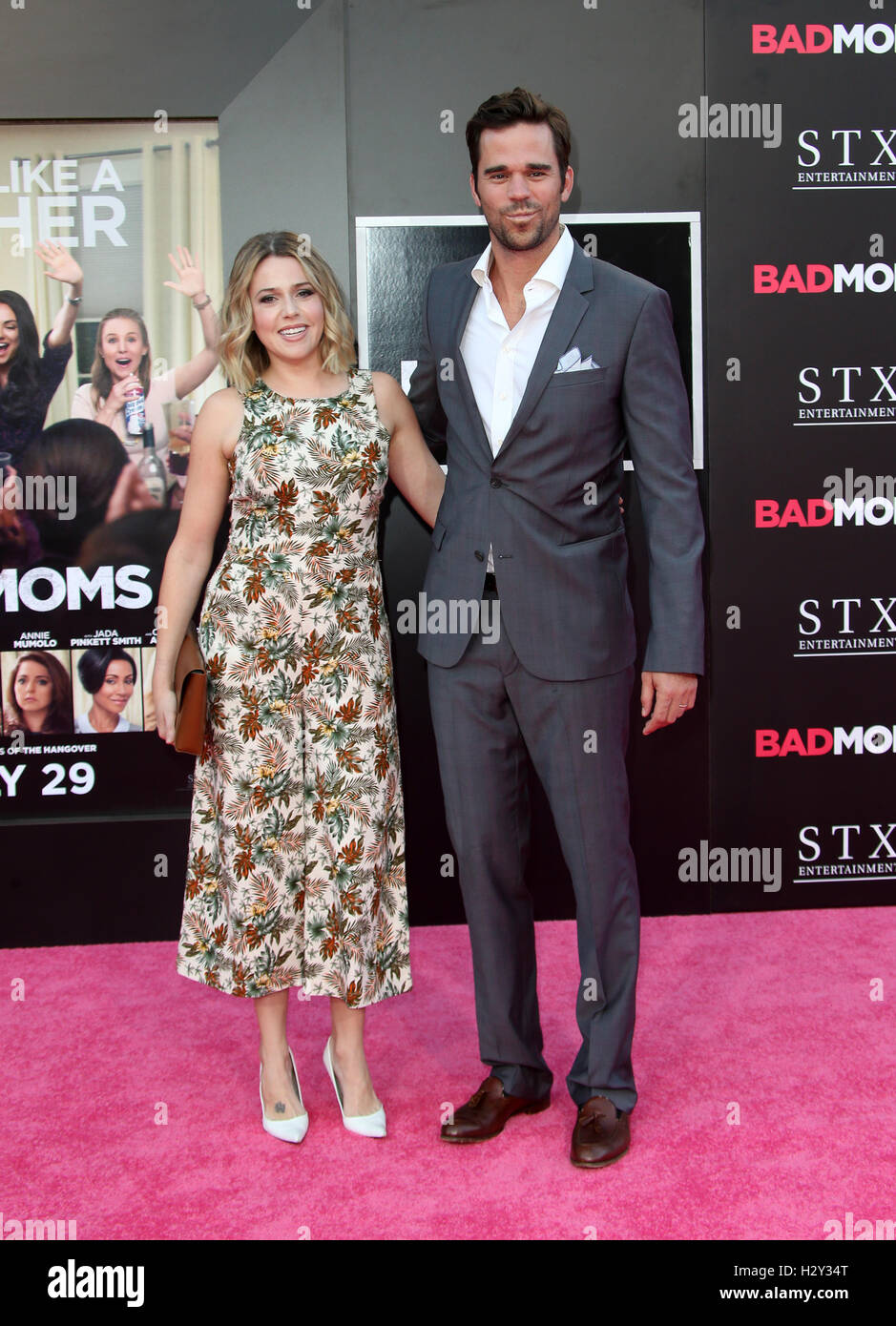 Los Angeles premiere of 'Bad Moms' - Arrivals Featuring: Majandra ...