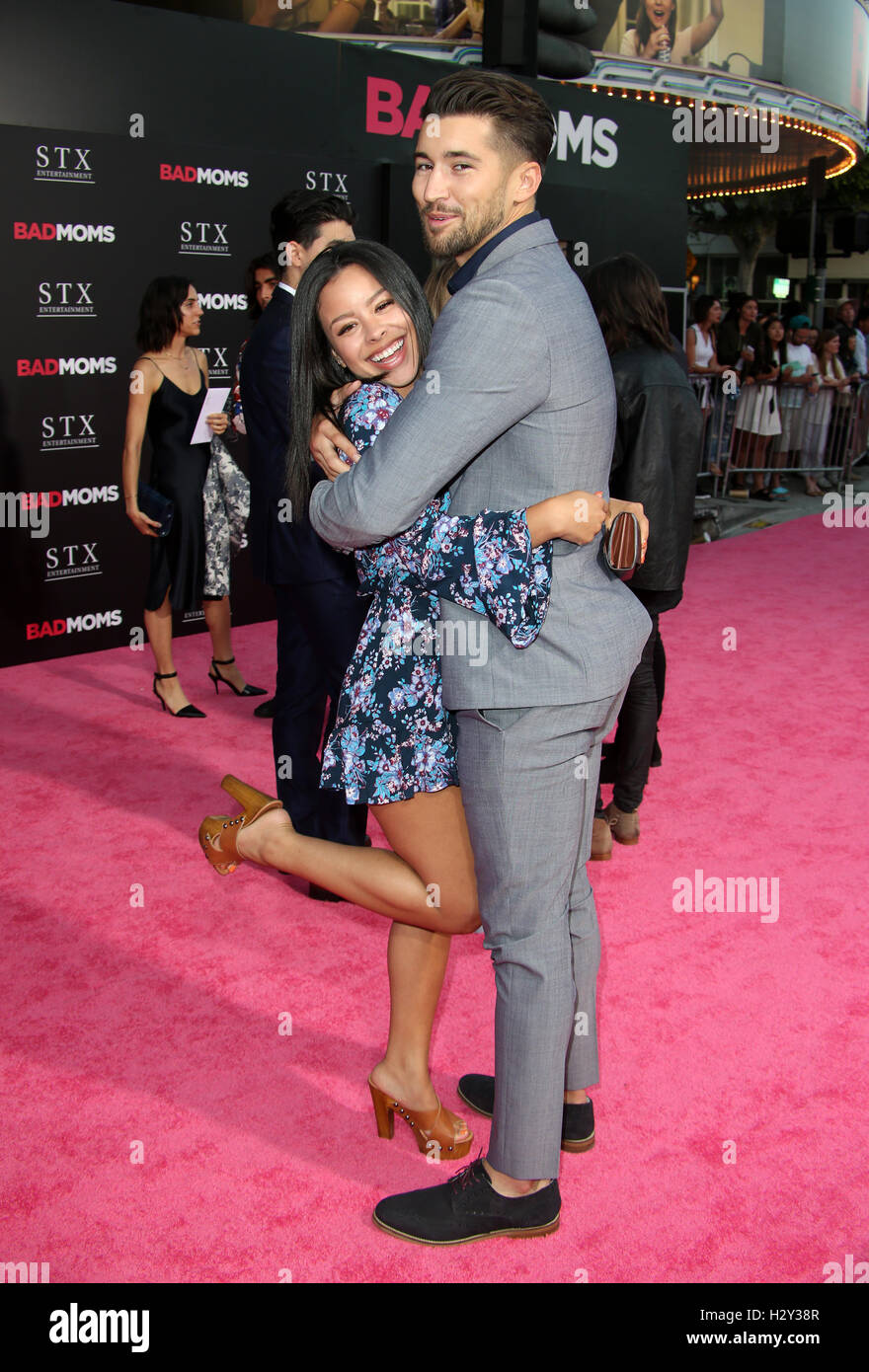 Los Angeles premiere of 'Bad Moms' - Arrivals Featuring: Cierra Ramirez ...