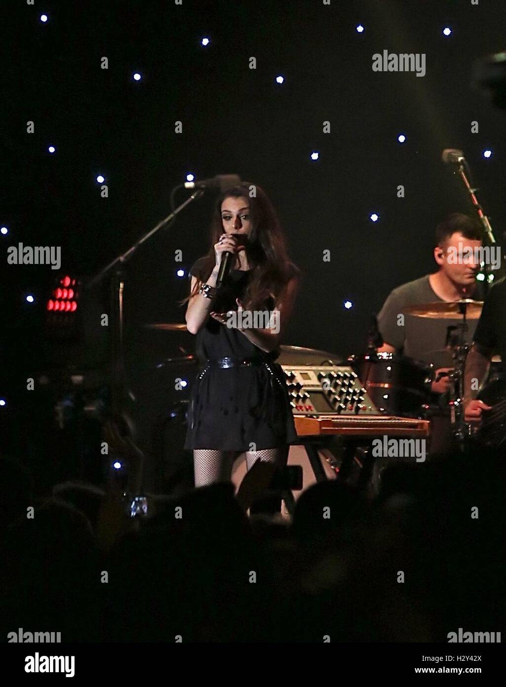 Cher Lloyd performs at The Grove Featuring: Cher Lloyd Where: Los ...