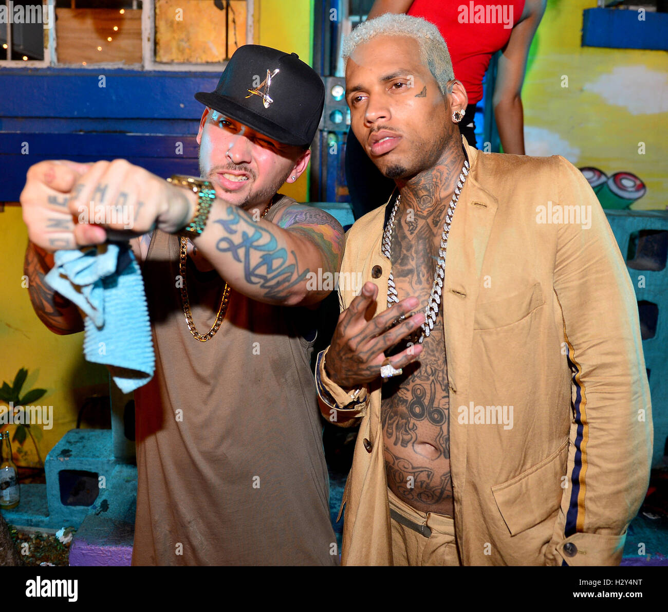 Kid Ink films his new music video for his next single 'Nasty' featuring ...