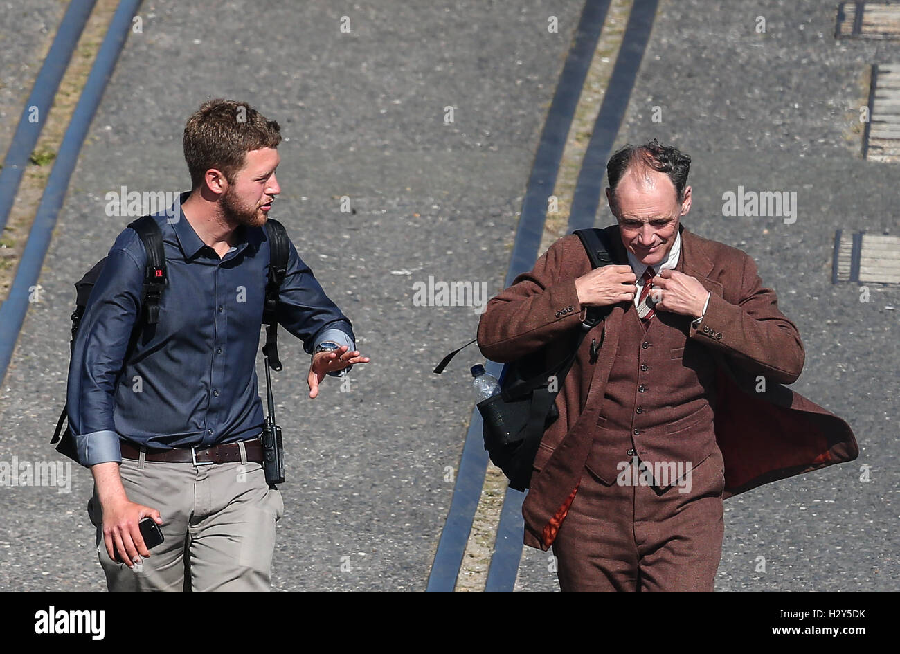 Christopher Nolan continues to film the movie "Dunkirk" in Weymouth ...