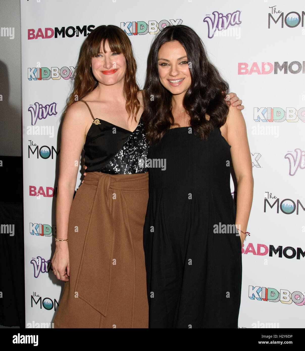 Bad Moms Mamarazzi Screening Featuring: Kathryn Hahn, Mila Kunis Where ...