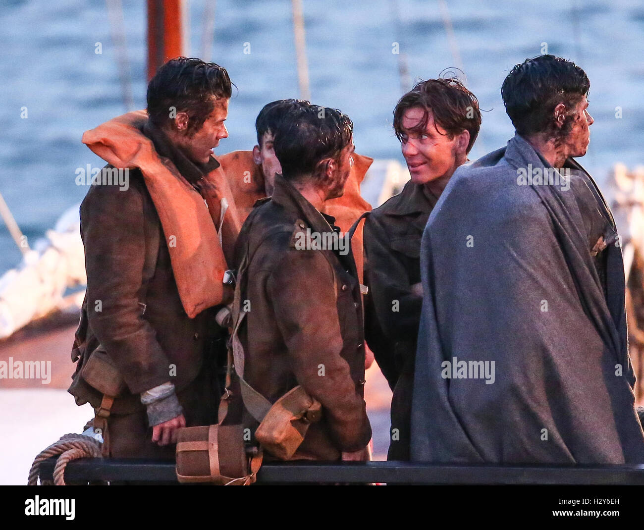 Christopher Nolan continues to film the movie "Dunkirk" in Weymouth ...