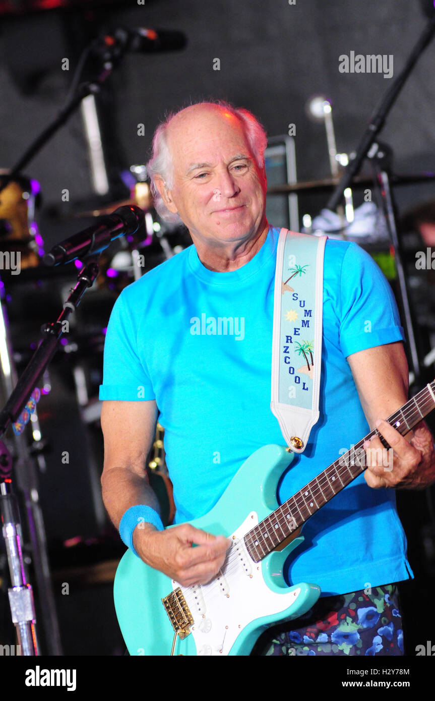 Jimmy Buffett performing live on NBC's 'Today' show as part of the ...