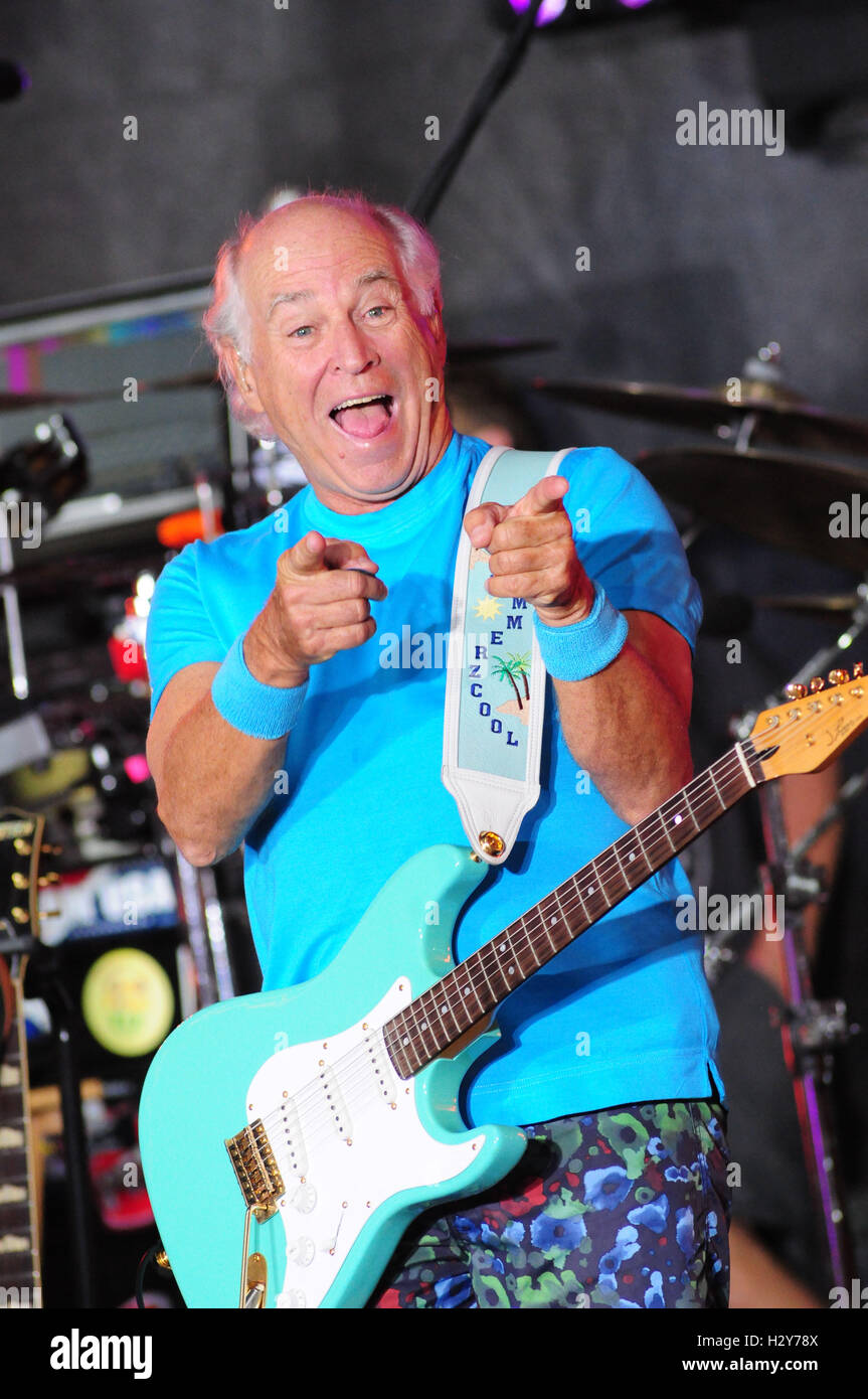 Jimmy Buffett performing live on NBC's 'Today' show as part of the ...