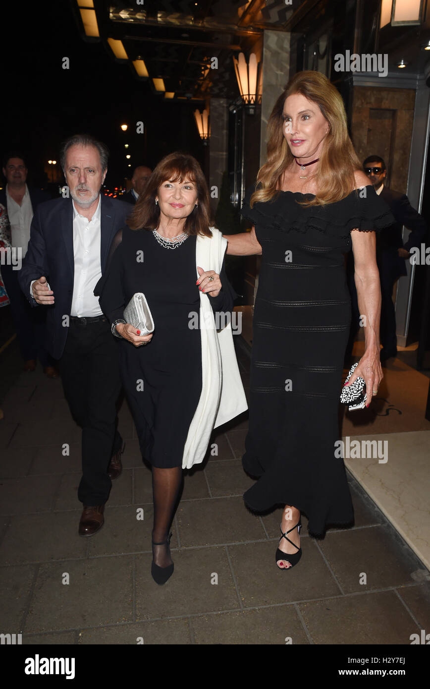 Caitlyn Jenner and Stephanie Beacham seen stepping out in London ...