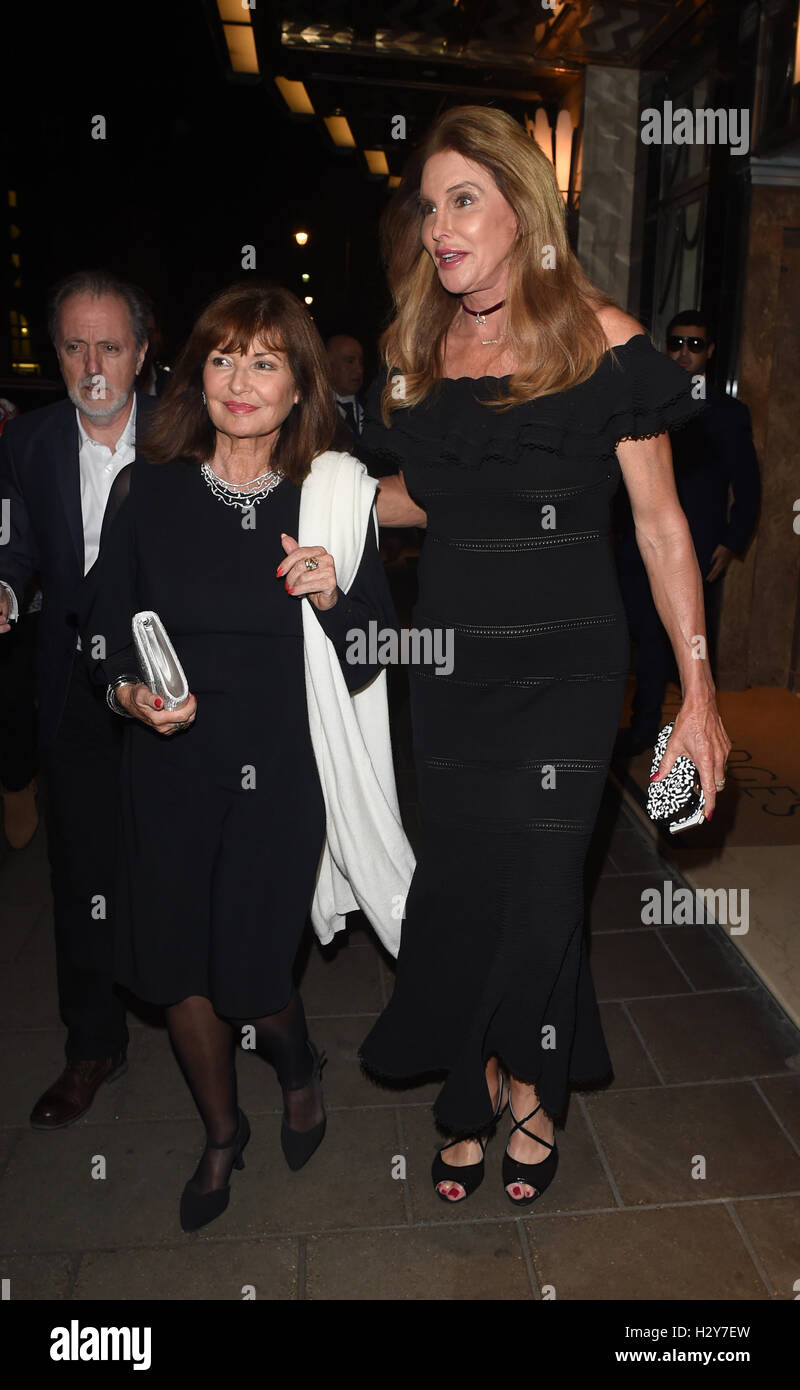 Caitlyn Jenner and Stephanie Beacham seen stepping out in London ...