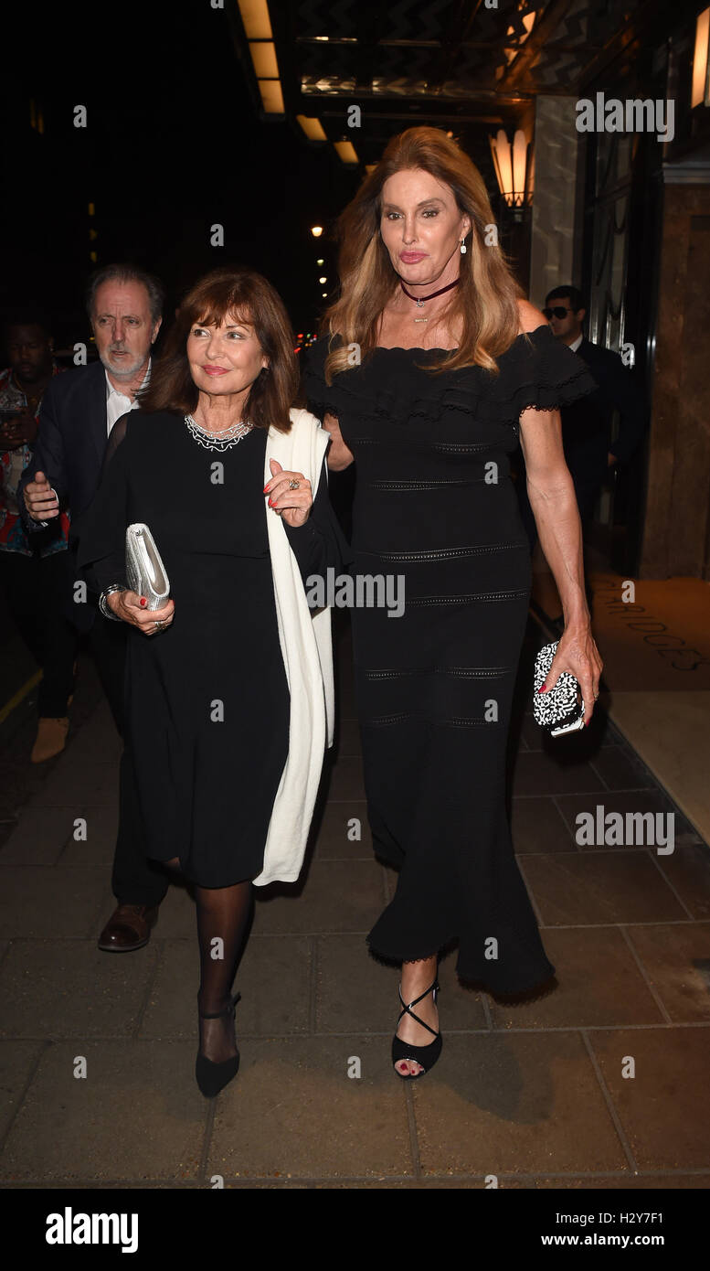 Caitlyn Jenner and Stephanie Beacham seen stepping out in London ...