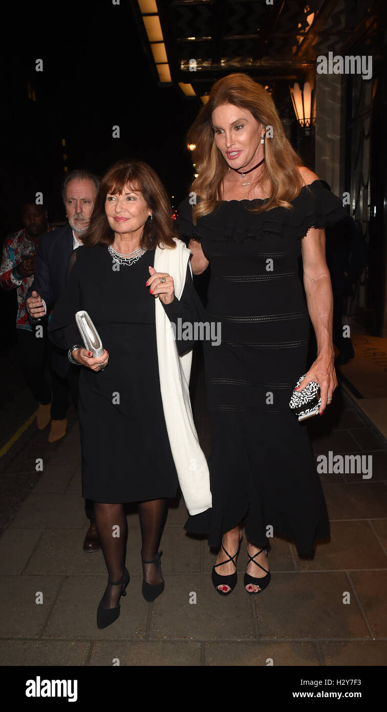 Caitlyn Jenner and Stephanie Beacham seen stepping out in London ...