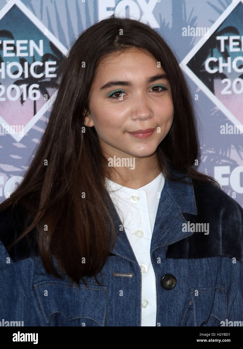 Teen Choice Awards 2016 Arrivals held at The Forum Featuring: Rowan ...