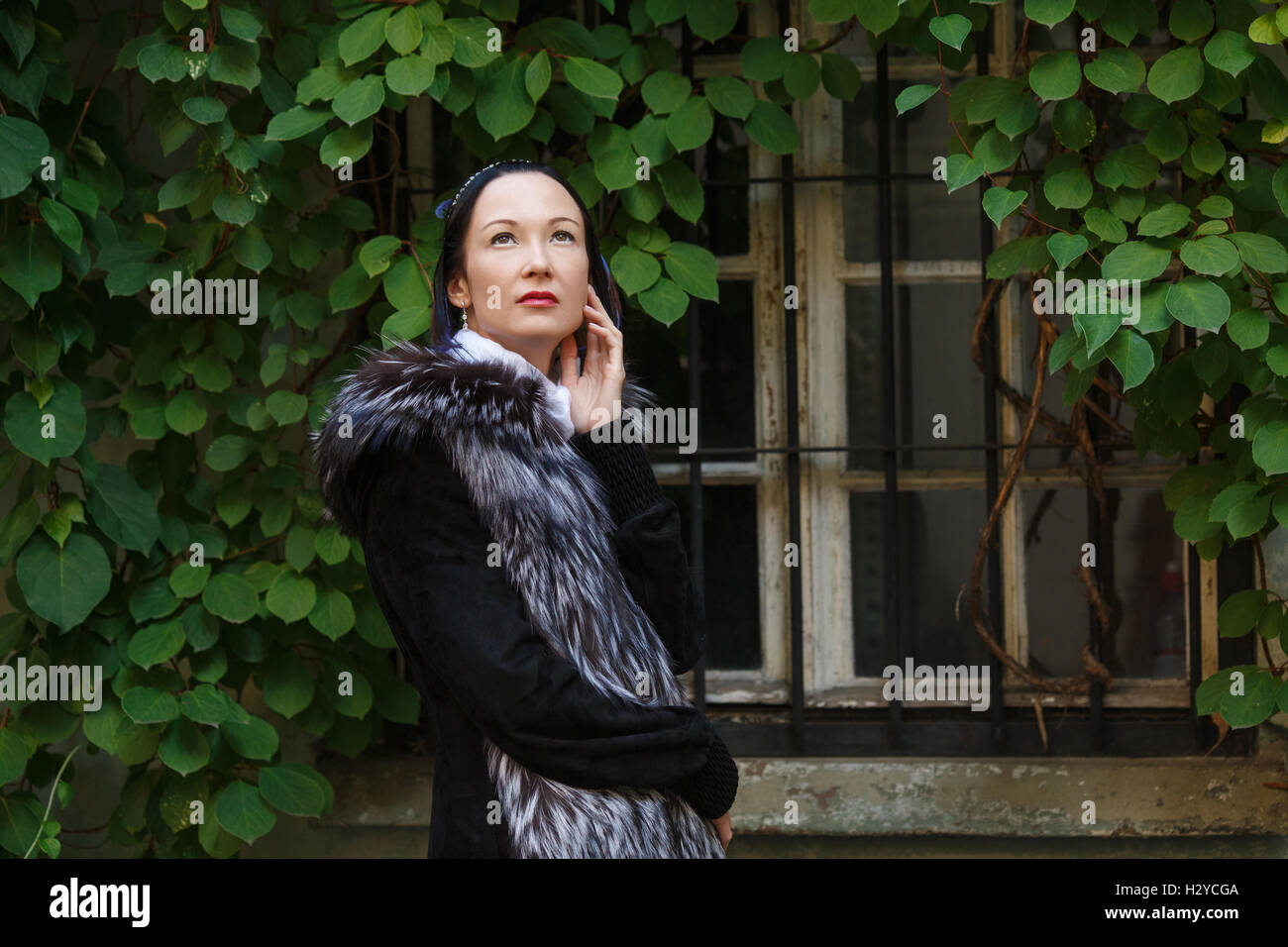 Beautiful woman portrait riga latvia hi-res stock photography and ...