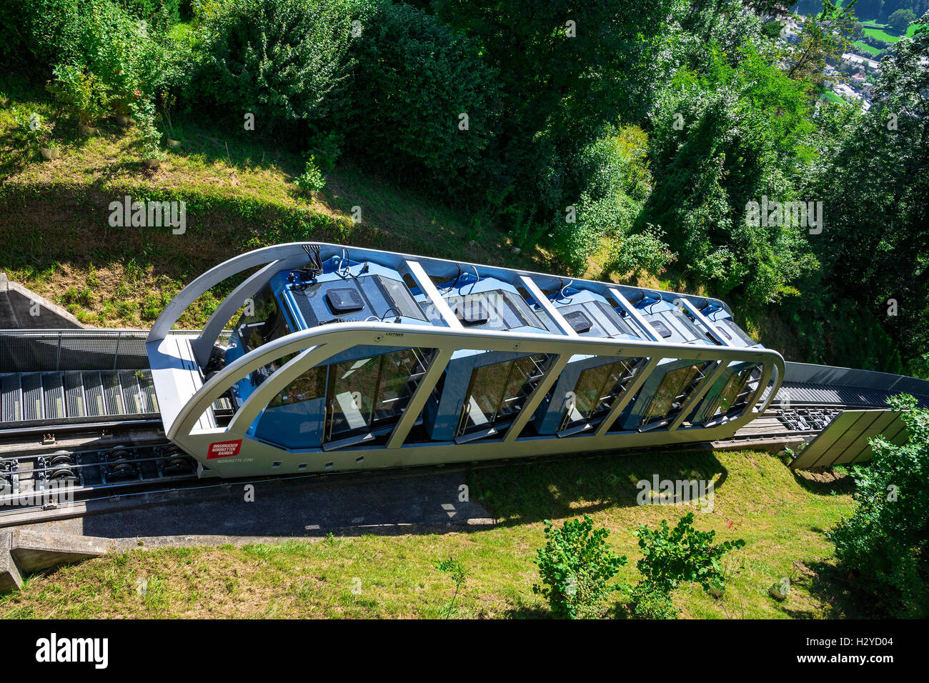 Hungerburgbahn funicular station hi-res stock photography and images ...