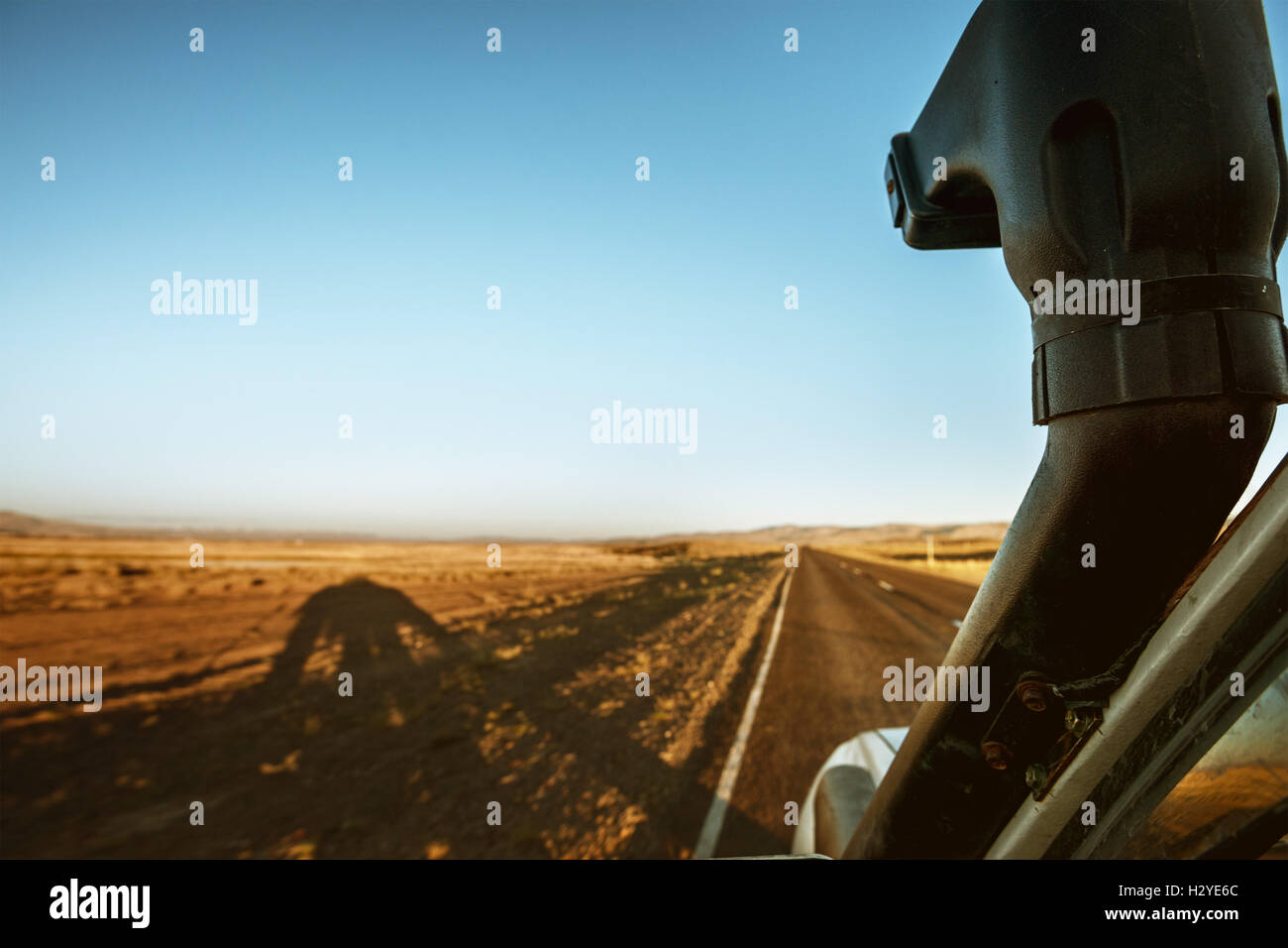 Car view straight highway travel hi-res stock photography and images ...