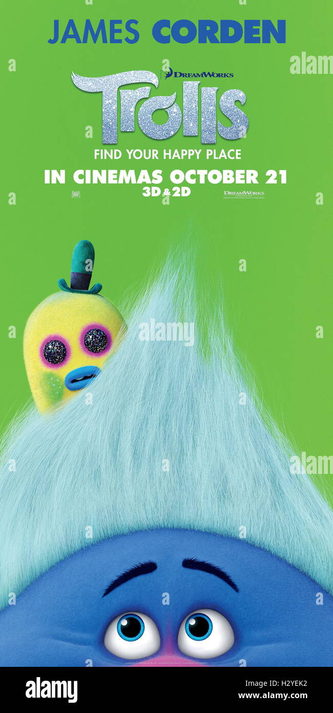 RELEASE DATE: November 4, 2016 TITLE: Trolls STUDIO: DreamWorks ...
