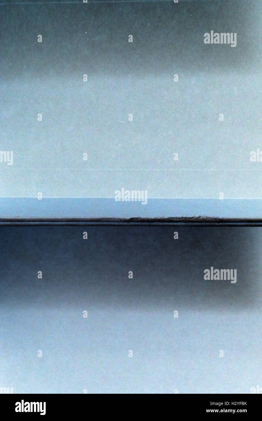 Inside of blue cardboard box Stock Photo - Alamy