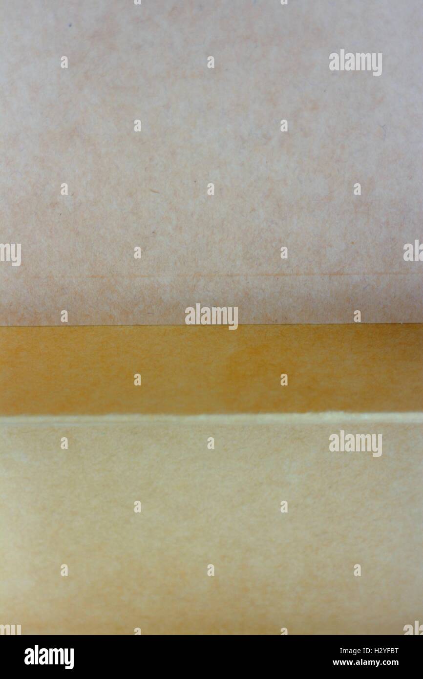 Inside of white cardboard box Stock Photo - Alamy