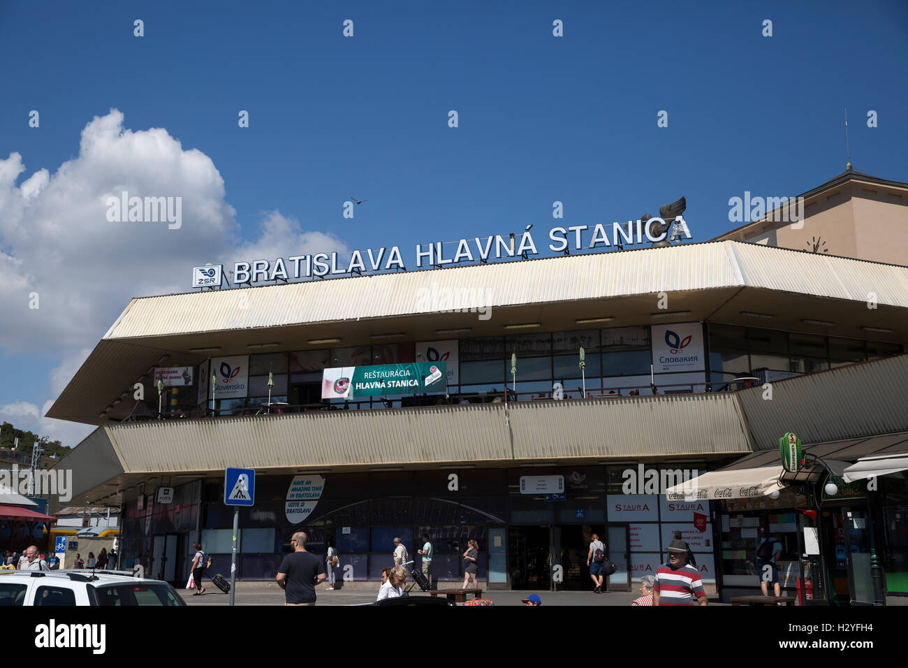 Bratislava train station in Slovakia Stock Photo - Alamy