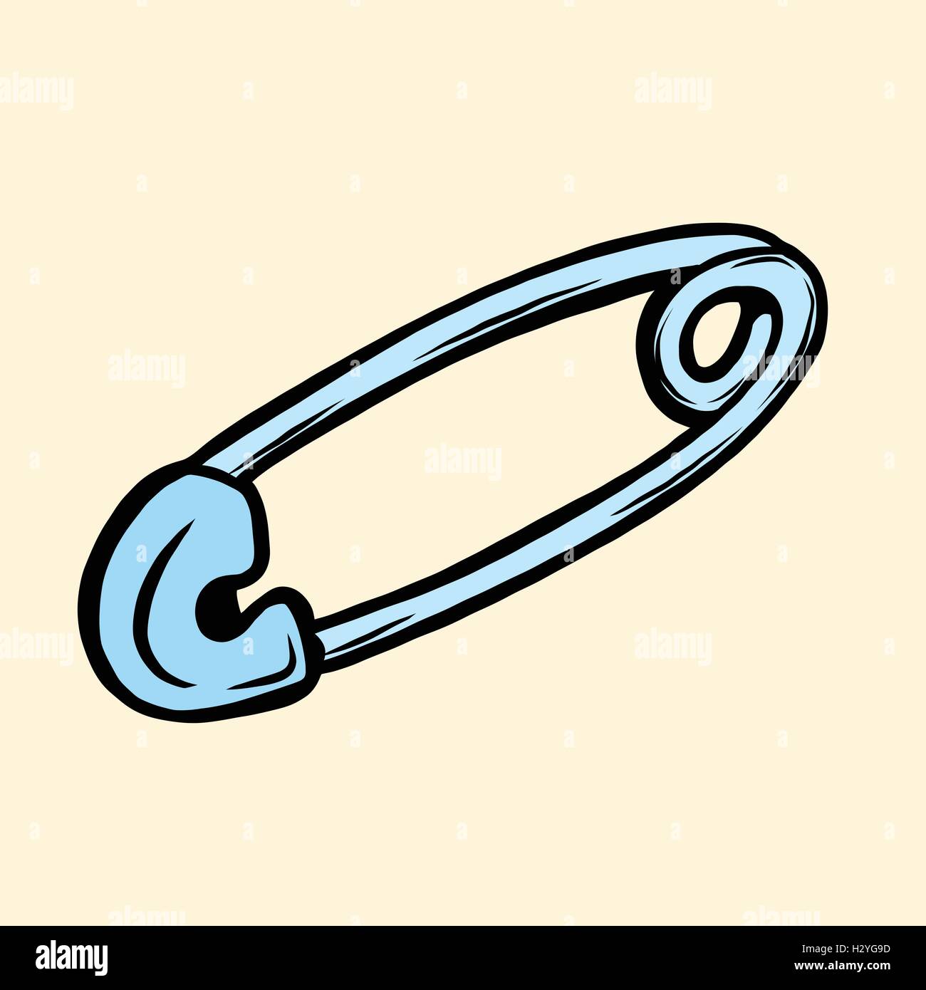 Pin barrette sewing Stock Vector Image & Art - Alamy
