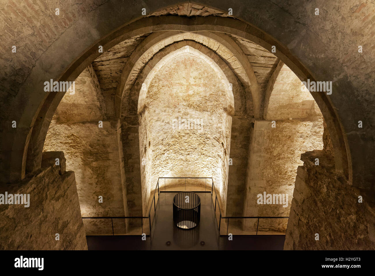 Vergilius Chapel, medieval crypt, Vienna, Austria Stock Photo - Alamy