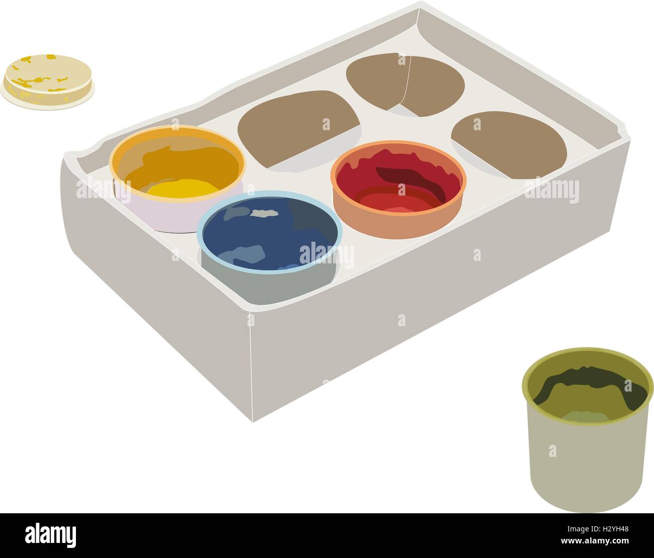 Green tool box in Stock Vector Images - Alamy