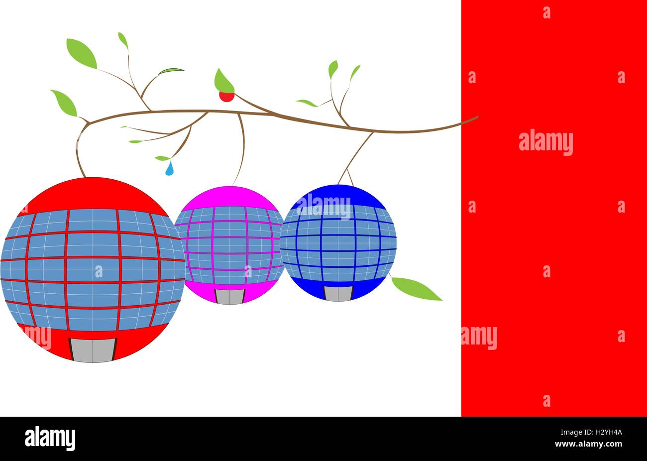 Roof hang Stock Vector Images - Alamy