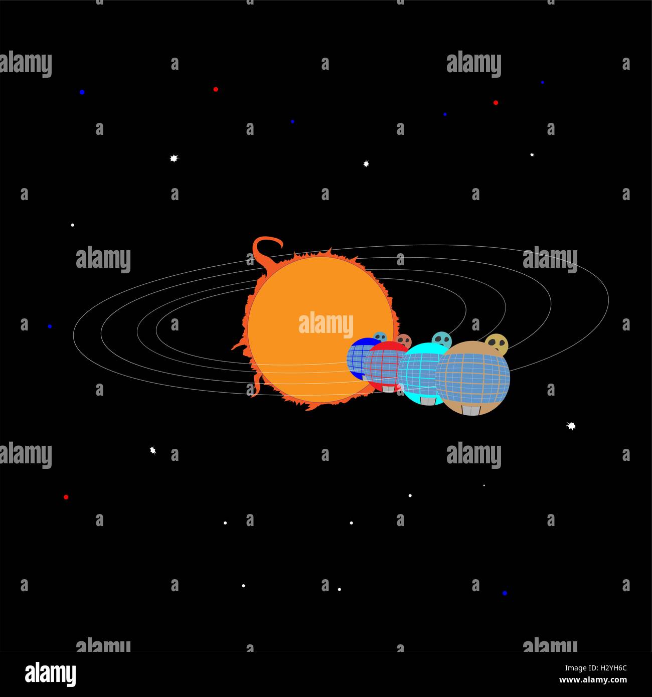 Corona around sun in hi-res stock photography and images - Alamy