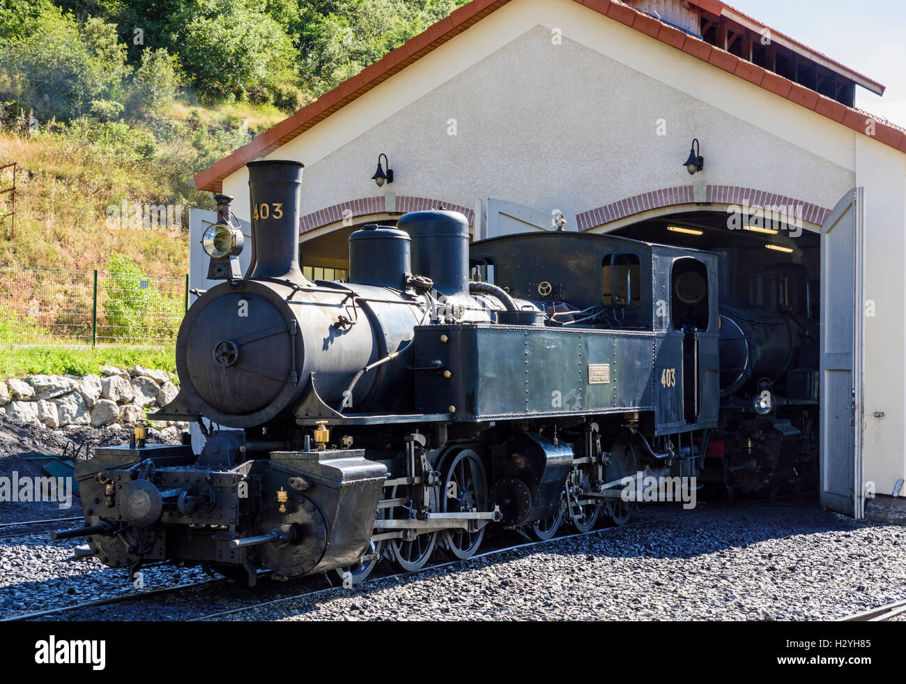 Steam locomotive france hi-res stock photography and images - Alamy