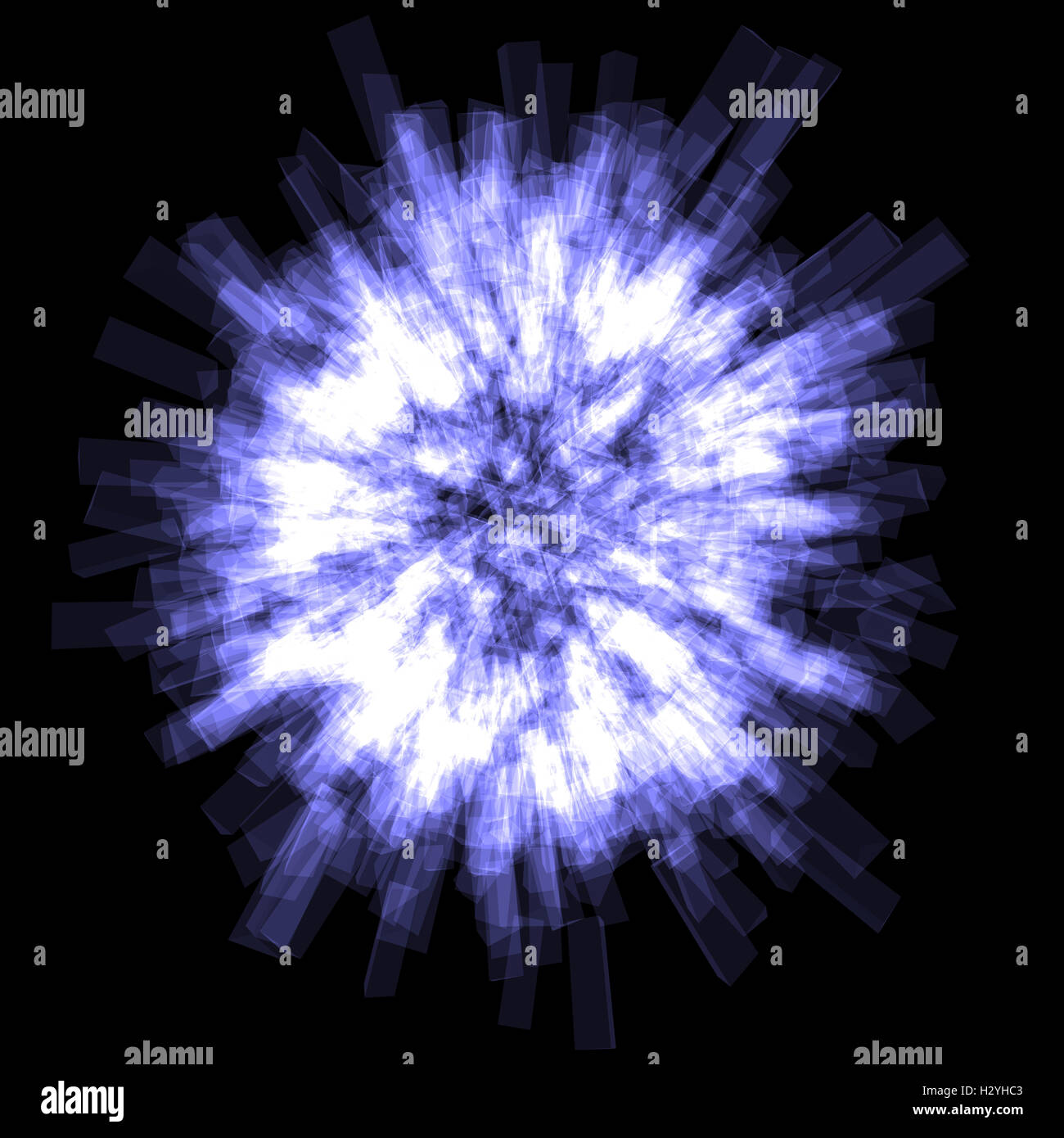 Abstract sphere. X-ray render Stock Photo - Alamy