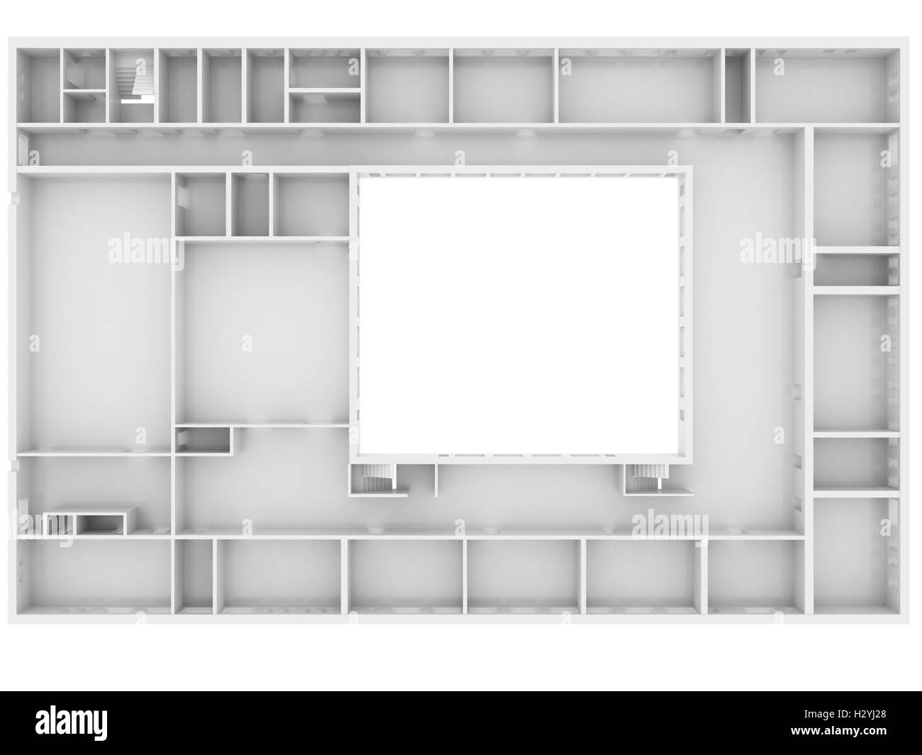 3d structure floorplan hi-res stock photography and images - Alamy