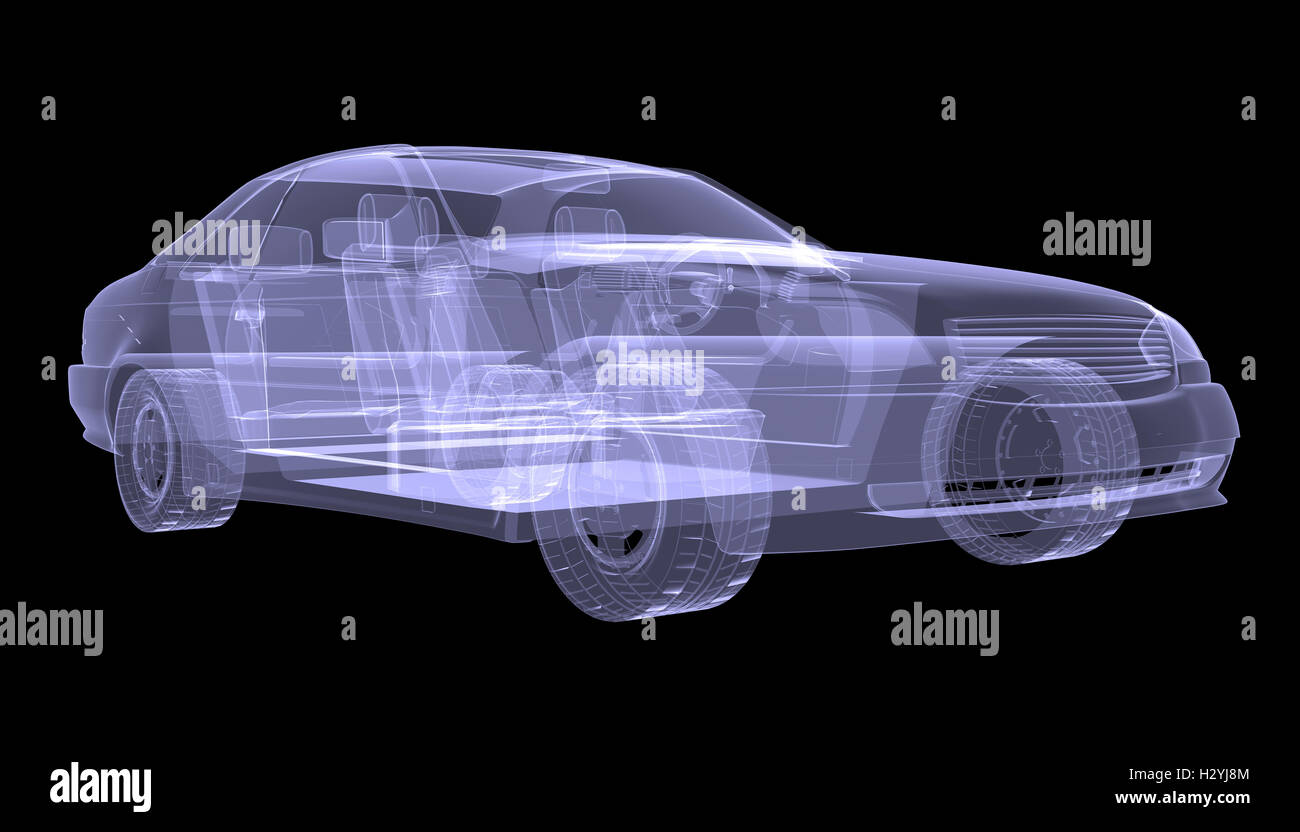 Car an x ray hi-res stock photography and images - Alamy