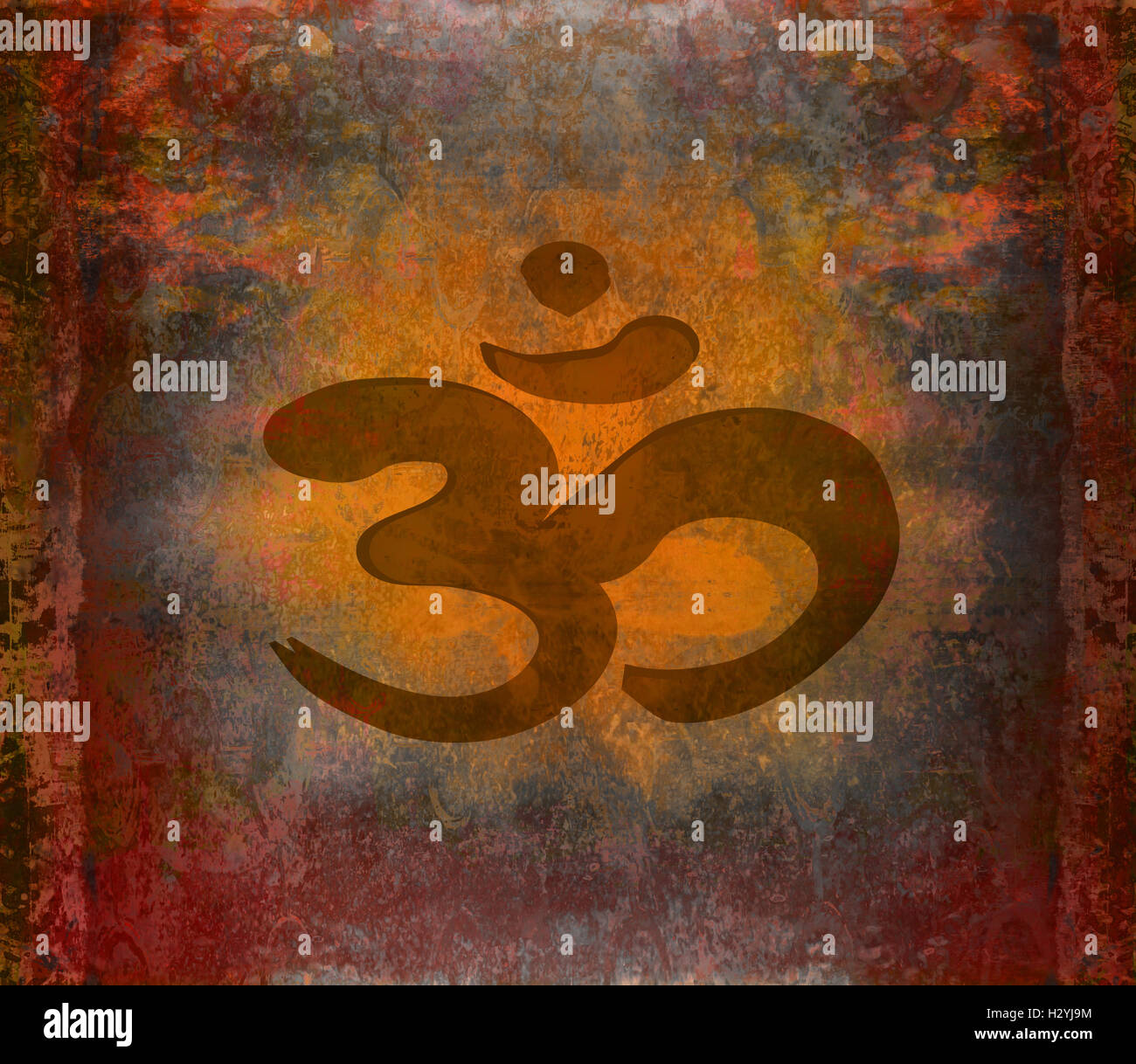 Hindu religion symbol aum on hi-res stock photography and images - Alamy