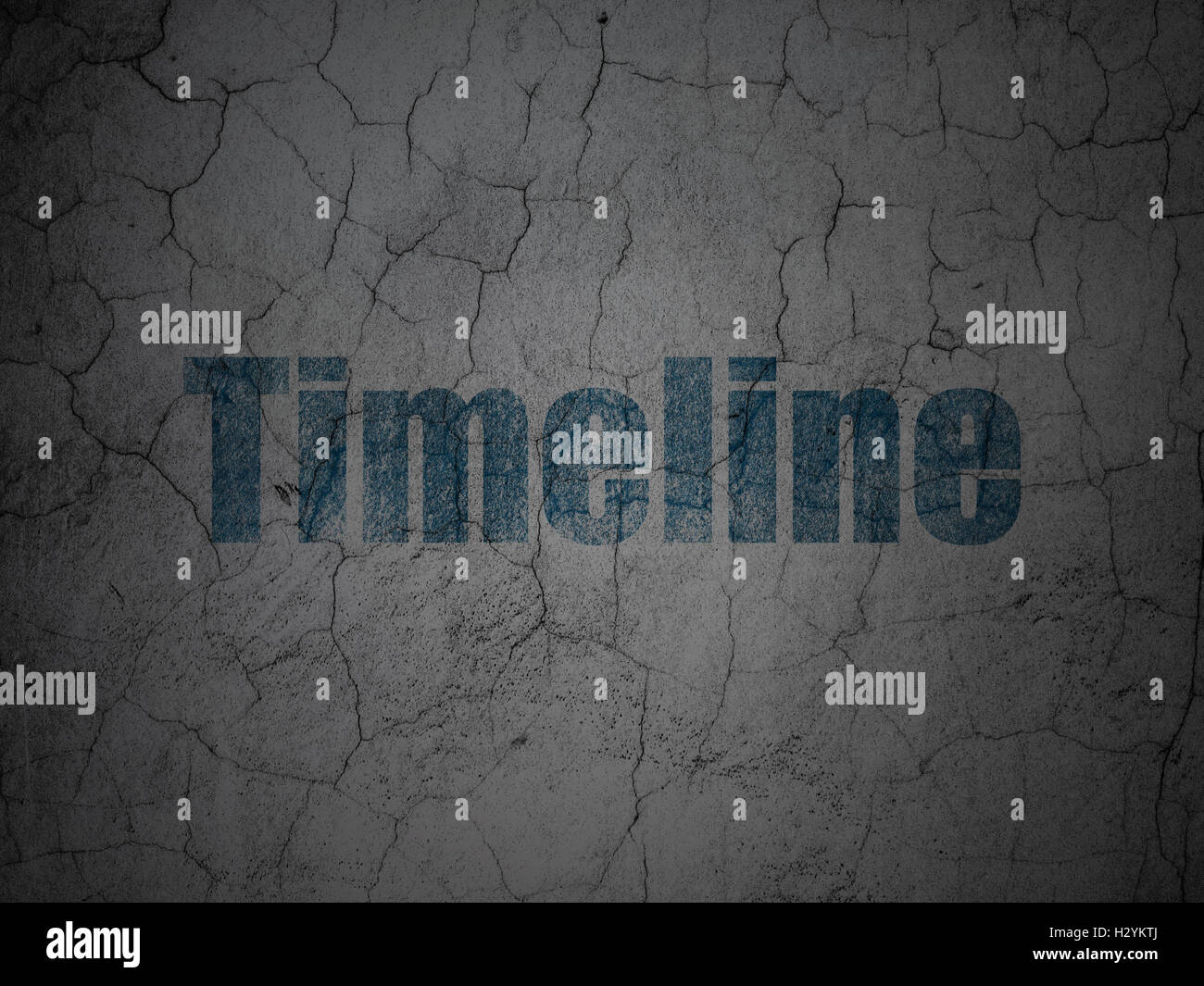Timeline concept: Timeline on grunge wall background Stock Photo - Alamy