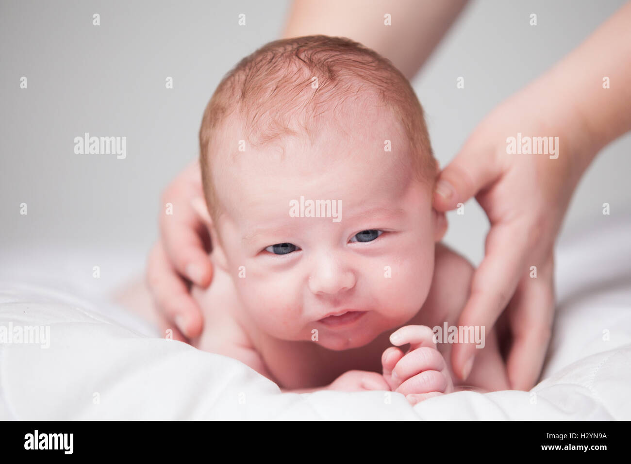 Baby is relaxed Stock Photo - Alamy