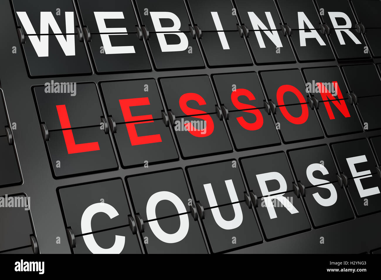 Education concept: Lesson on airport board background Stock Photo - Alamy