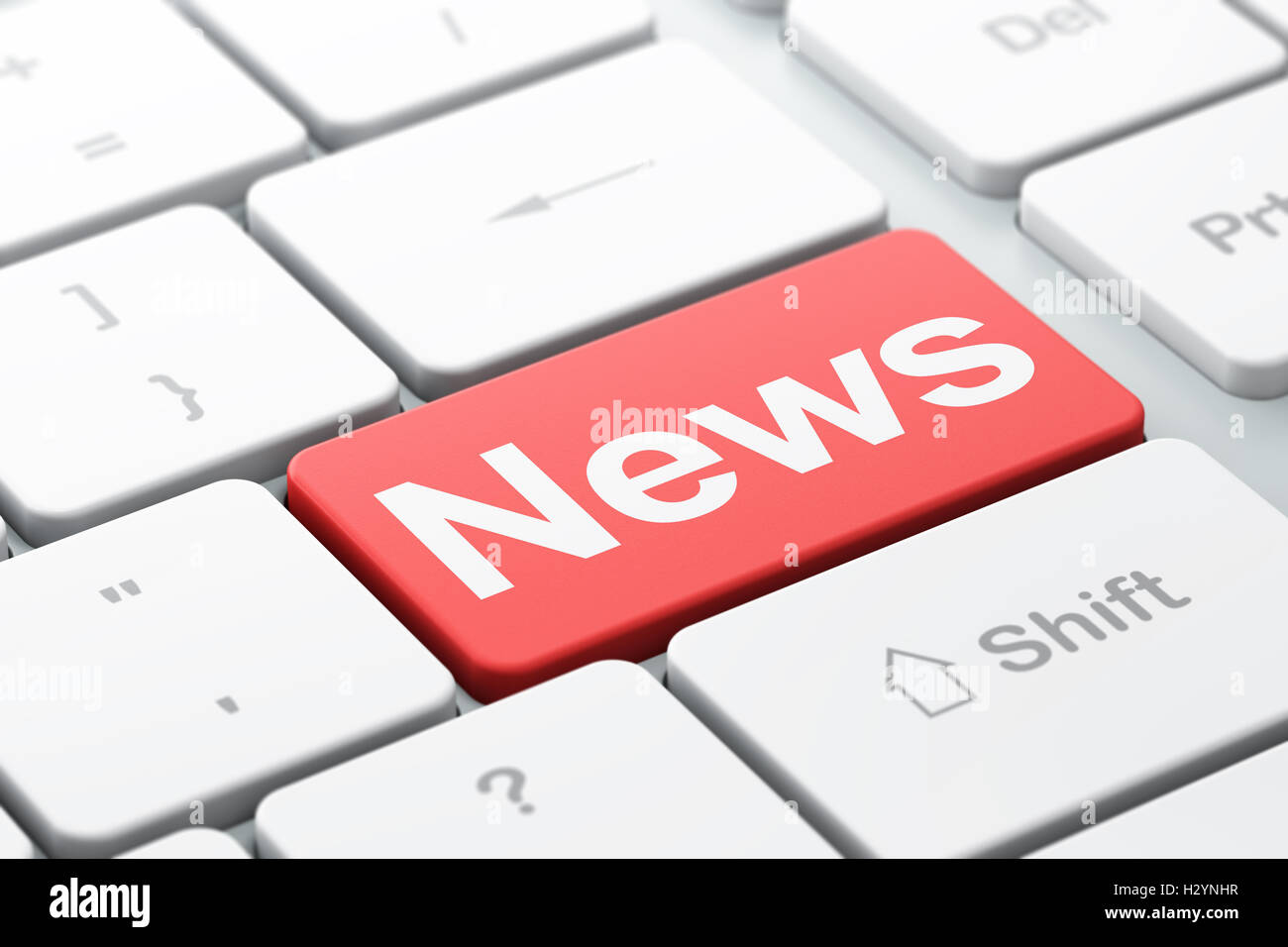 News concept: News on computer keyboard background Stock Photo - Alamy