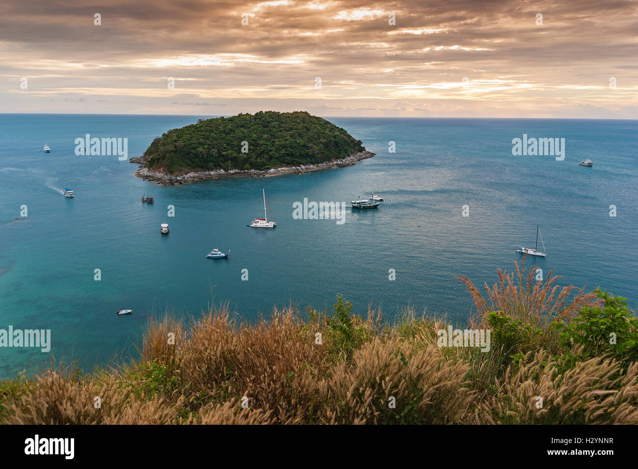 Small island in the sea near Phuket Stock Photo - Alamy