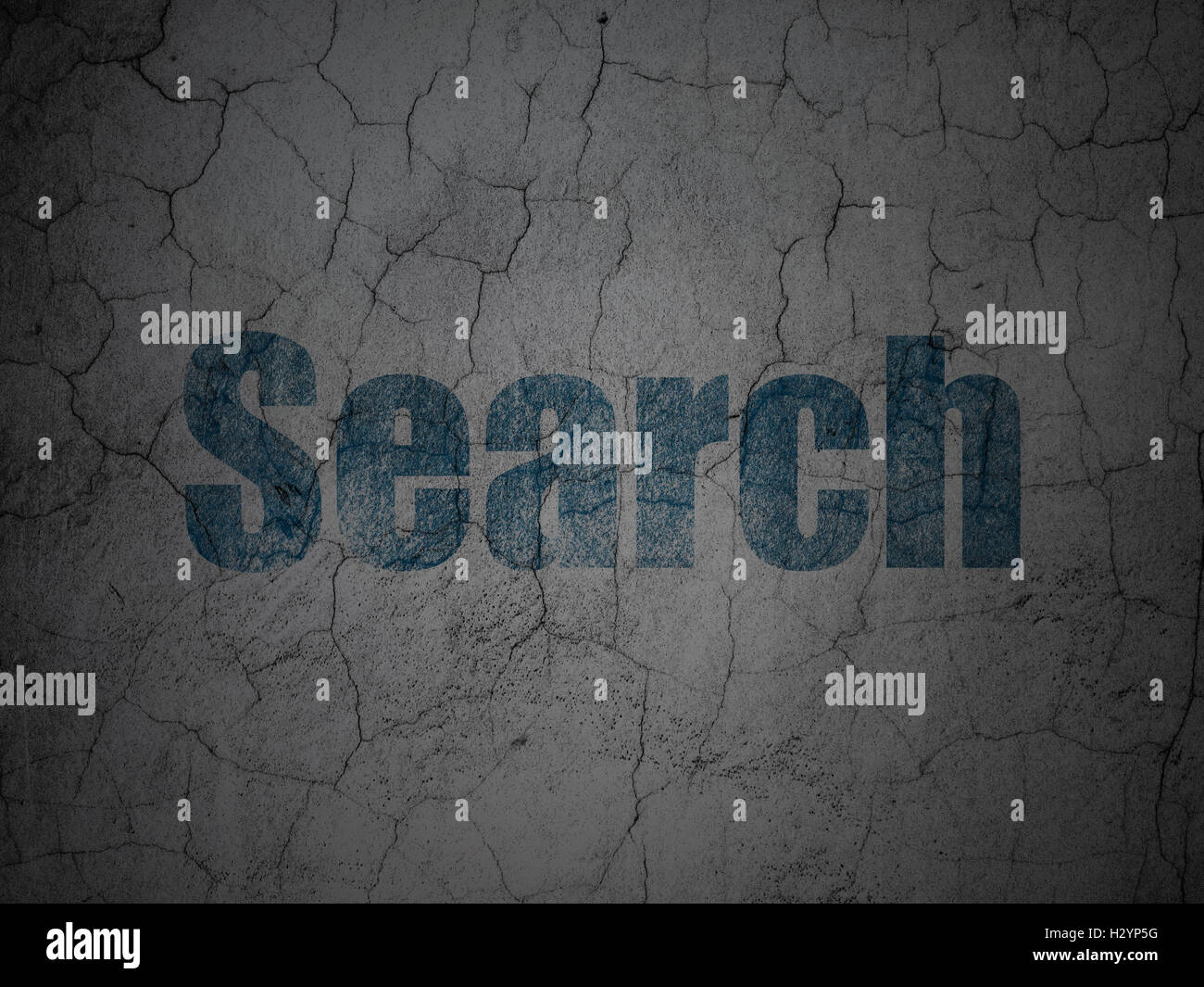 Web development concept: Search on grunge wall background Stock Photo ...