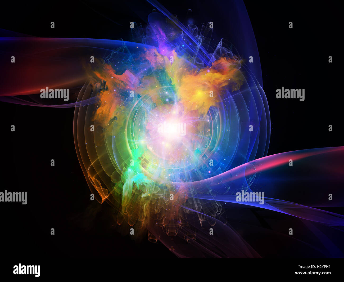 Vortex in Space Stock Photo - Alamy