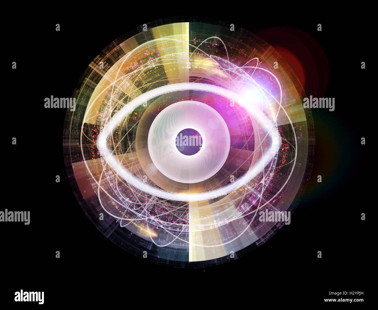 Visualization eye hi-res stock photography and images - Alamy
